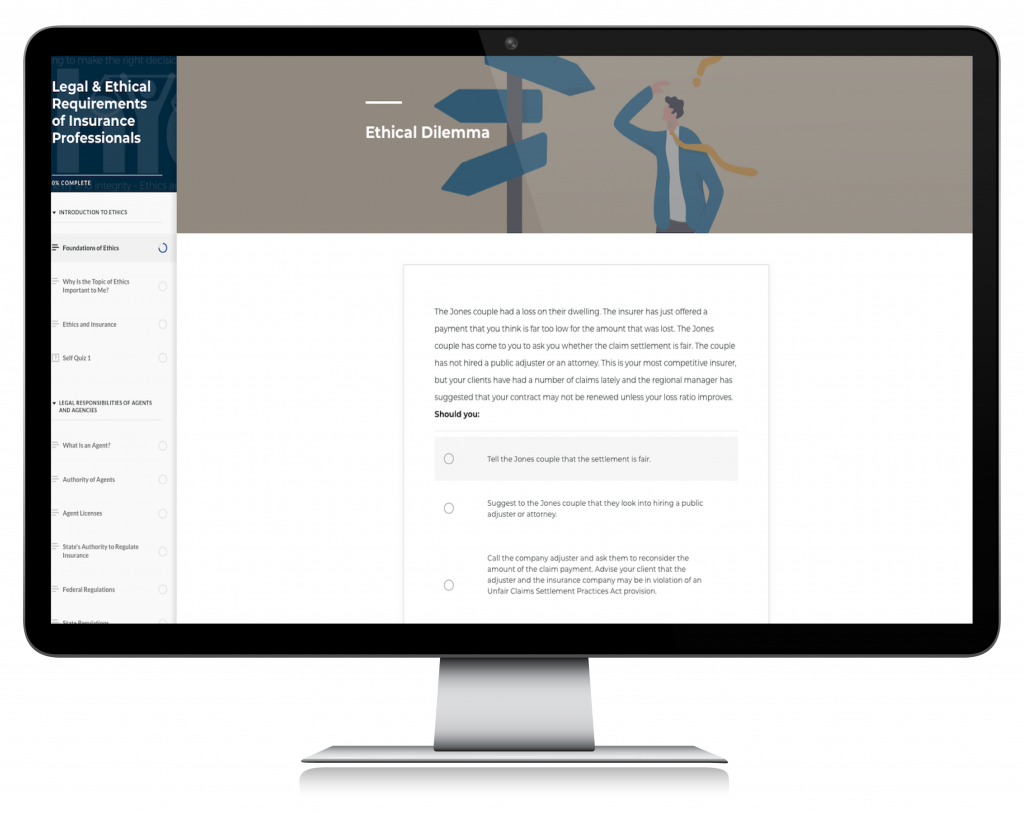 Ethics Screen - Risk & Insurance Education Alliance