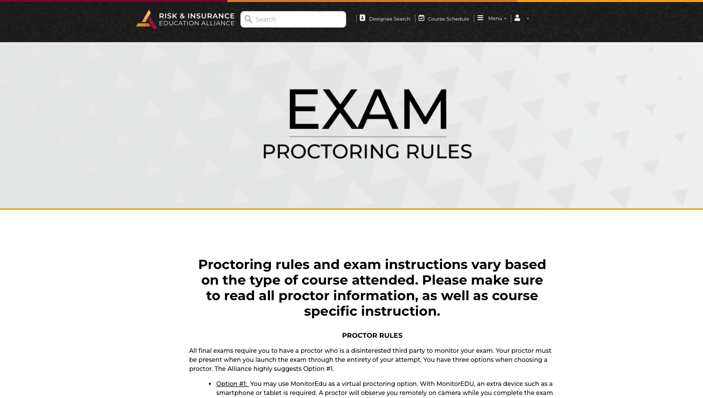 Exam Proctoring