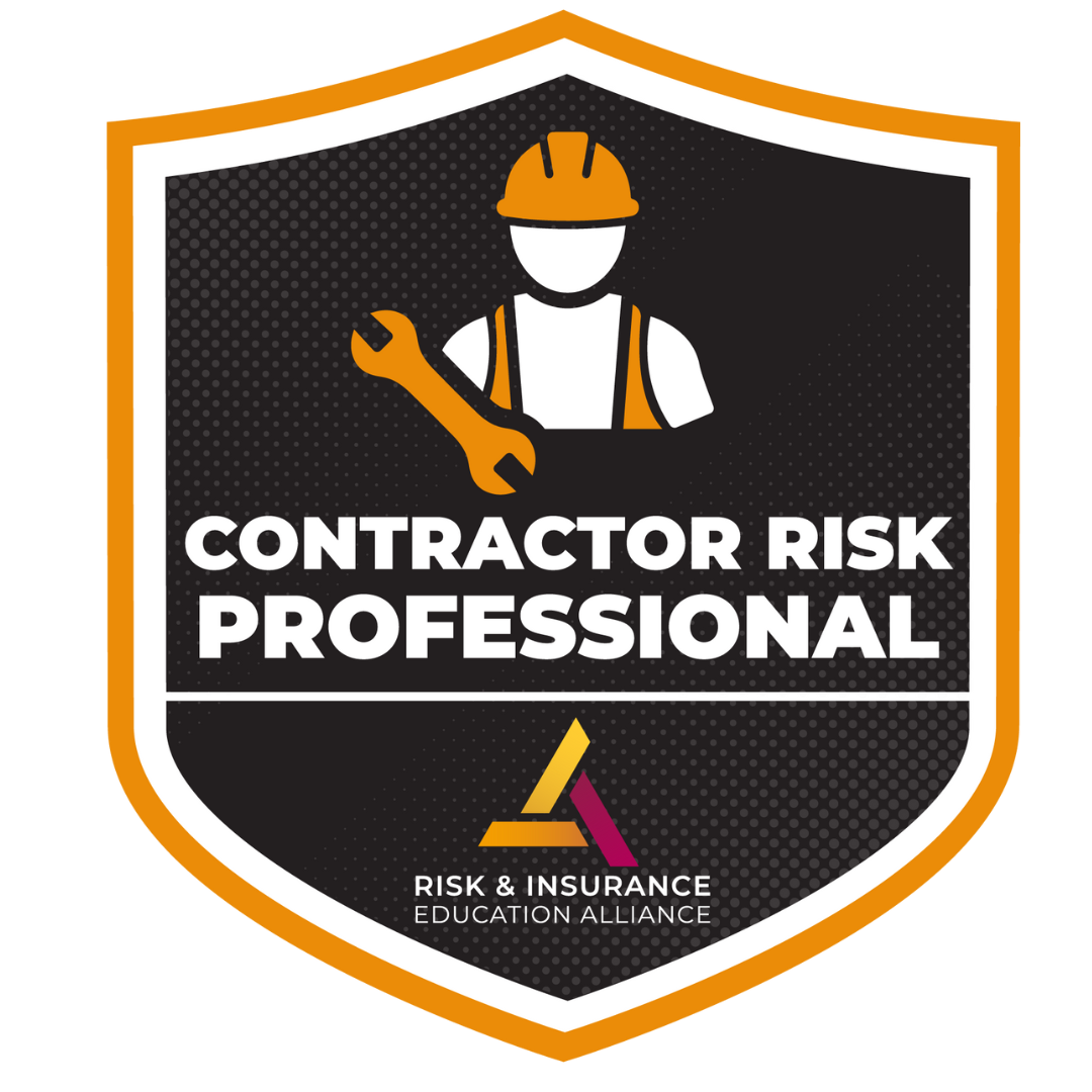 Contractors Risk Badge - Risk & Insurance Education Alliance