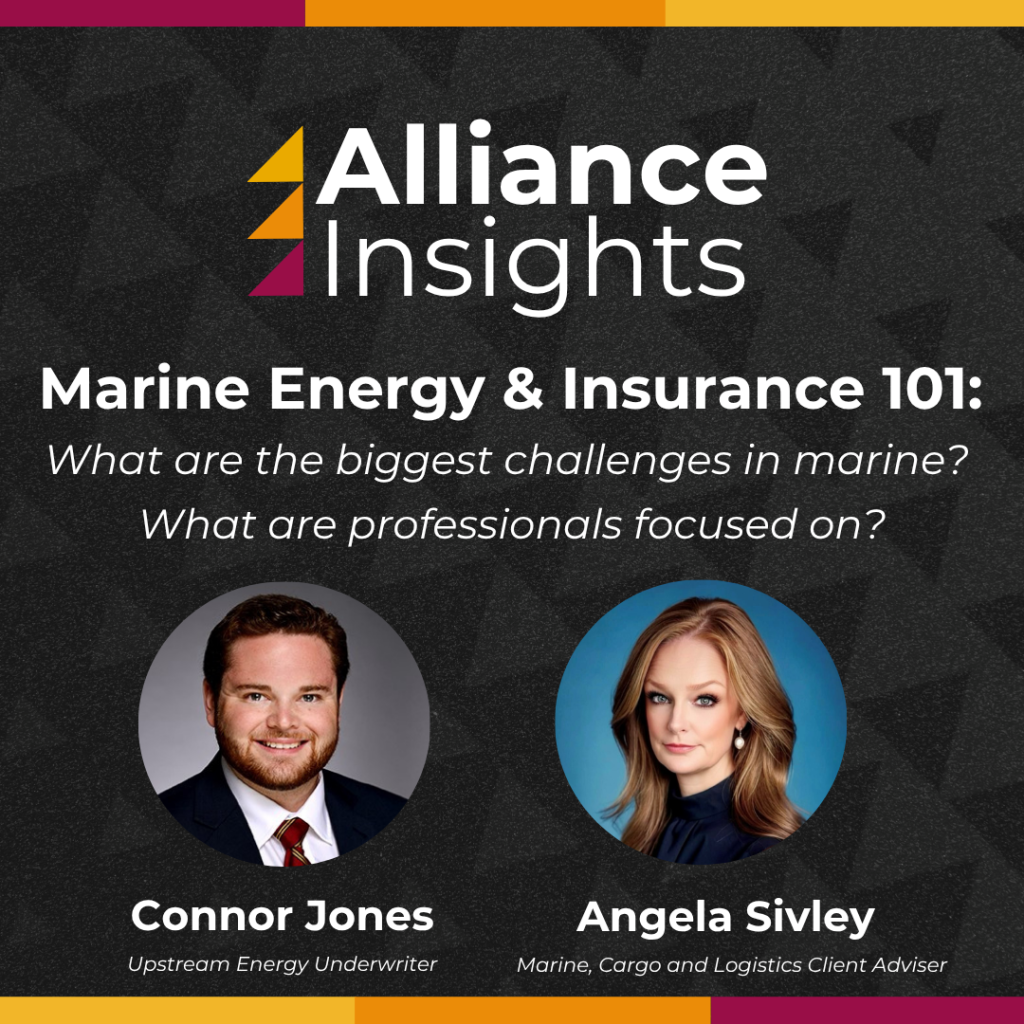 Marine Energy & Insurance 101 with Connor Jones and Angela Sivley